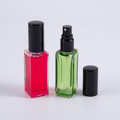 China PETG Square Sample Gift Lotion Dispenser Bottles Sustainable 10ml for sale
