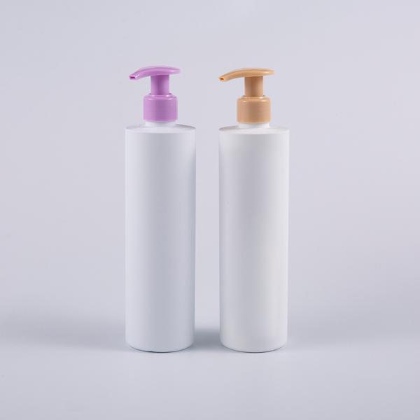 Quality Round Shape 360ml Dispensing Cleansing Shampoo Body Washes Bottles for sale