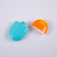 China Solid Blue color 30ml 50ml EVOH multi-layer sunscreen bottle with screw cap for sale