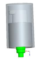 Quality M20/410 Plastic PP Cosmetic Airless Pump With Cap Lightweight Corrosion for sale