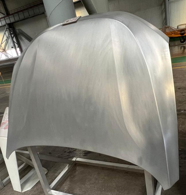 5182 alloy car engine hood sample