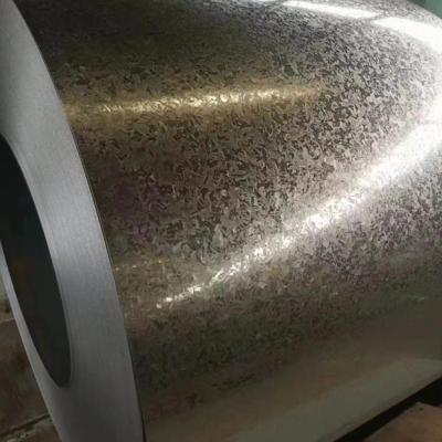 Chine Bobine d'acier GI à paillettes régulières OD1000-1500mm Largeur 600-1250mm à vendre