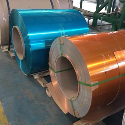 Cina 3104 Leghe spessore 1,2 mm Vernice poliestere Coil di copertura in alluminio per materiali da costruzione in vendita