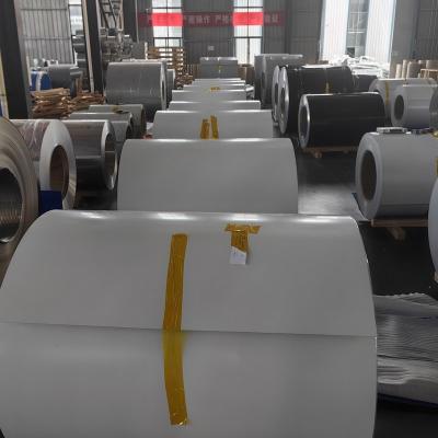 China 3004 H24 White Color Pvdf Pre Coated Aluminium Sheet For Shutter for sale