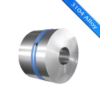 China 0.27mm ASTM B209 AA3104 Alloy Aluminium Coil 3104 Coil Aluminum Stock for sale