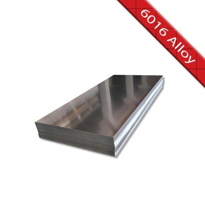 China Lightweight AA6016 Aluminum Alloy Sheet Plain Aluminum Sheet for sale
