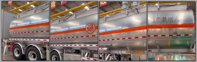 5182 alloy aluminium tank semi-trailer sample