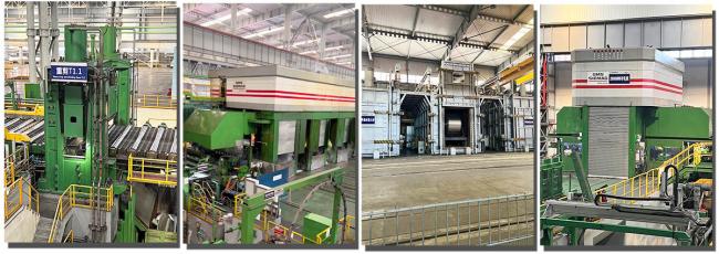 Modern aluminum rolling equipment