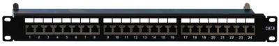 China CAT6 Shielded 24 ports Patch Pannel for sale