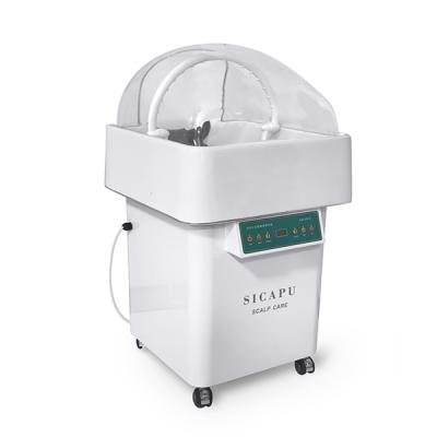 China 9000ml Water Tank Hair Spa Steam Machine For Salon 30g/min Reduces Dryness Itchy Scalp for sale