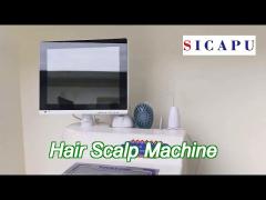 salon hair therapy machine electric with hair testing function