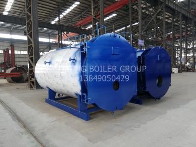 Cina Tipo commerciale ed orizzontale caldaia dell'olio di alta efficienza e caldaia a vapore petrolio/del gas per il riscaldamento della scuola e dell'hotel in vendita