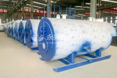Cina caldaia a vapore a gas 1.4Mw che riscalda circolazione naturale della caldaia di metropolitana di fuoco dell'acqua calda in vendita