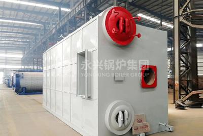 China Professionele Stoomketel Met gas van de Buisboiler van het 8 Ton het Flexibele Water Condenserende Type Te koop