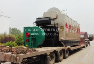 Cina Generatore di vapore di lavoro ad alta pressione del carbone da 12 tonnellate/caldaia del carbone di legno fabbrica dell'indumento in vendita