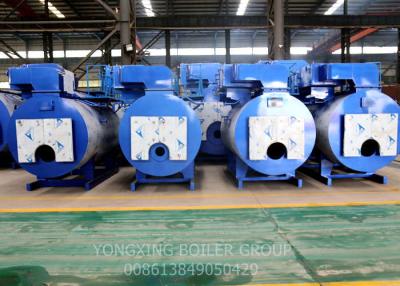 Cina 1000Kg/H tre passano la caldaia di metropolitana di fuoco, caldaia a vapore orizzontale corrente automatica in vendita