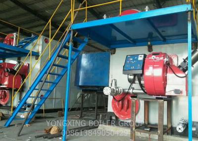 China 3 van de de Buis de Condenserende Boiler van de terugkeerbrand Horizontale Natuurlijke Boiler Met gas Te koop