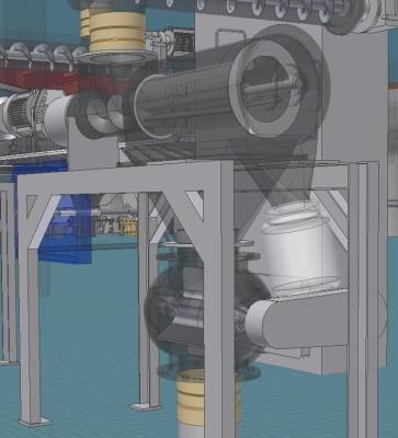 China Food Grade SS304 Modular Vibration Sifter Rotary Vibrating Screen Machine for sale
