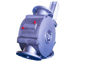 China Manual Plug In Powder Diverter Valve 1 Inch Plug Diverter Valve For High Temperatures for sale