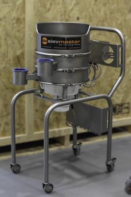 China Multi Industry Modular Check Sieve Quick Change Screen Small Batch Sieving System for sale