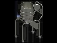 China Multi Industry Modular Check Sieve Quick Change Screen Small Batch Sieving System for sale
