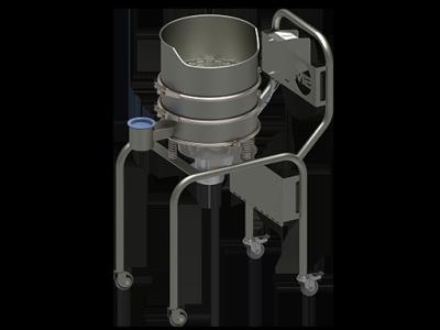China Multi Industry Modular Check Sieve Quick Change Screen Small Batch Sieving System for sale