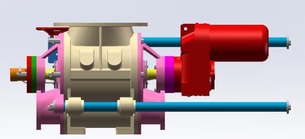 Quality Quick Change Blow Through Rotary Valve In Gas Conveying Process for sale