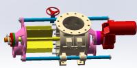 Quality Blow Through Quick Release Rotary Valve Explosion Proof And Dust Proof for sale