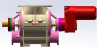Quality Conventional Blow Thru Rotary Valve For Gravity Feeding / Discharging for sale