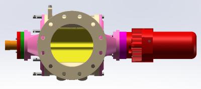 China Conventional Blow Through Powder Rotary Valve Explosion Proof And Dust Proof for sale