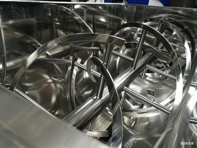 China U Shape Horizontal Ribbon Mixer High Precision Double Ribbon Blender for sale