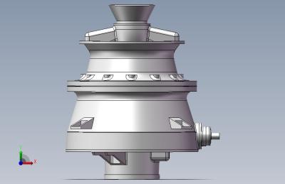 China Multi Grinding Conical Crusher Stainless Steel Cone Crusher Machine 60 - 500 Mesh Particle for sale