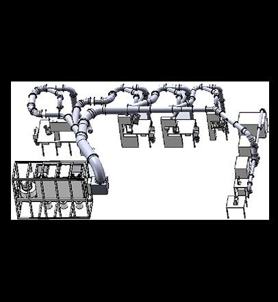 Quality Industrial Powder Inerting Unit IP55 Powdering Inerting Device Of The Filter for sale