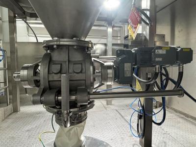 China Quick Change Discharge Rotary Valve Flow Control In Gas Conveying Process for sale