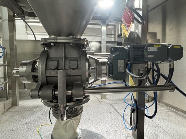 Quality Quick Change Discharge Rotary Valve Flow Control In Gas Conveying Process for sale