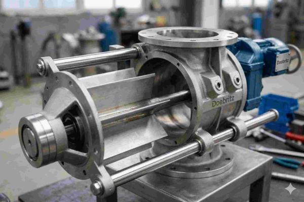 Quality Stainless Steel Easy Cleaning Quick Dismounting Rotary Valve for Powder Conveying for sale