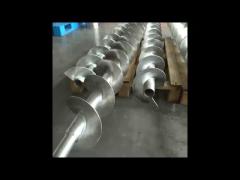 304 Stainless Steel Powder Screw Quick Detachable Powder Conveying Screw