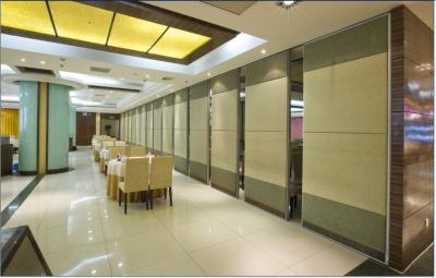 China 2019 new style 65 portable partition walls sliding doors MDF wall partition for restaurant  home hotel for sale