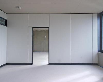 China Free design manufacturer classical movable partition MDF walls folding door customizable color for saving space for sale
