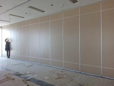 China Free design advanced folding movable partition walls for hotel Banquet Hall MDF panel Customizable colors for sale