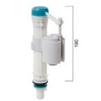 China Bathroom Flush Valve Toilet Tank Fitting Easy Fixing 190MM for sale