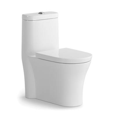 China Modern One Piece Toilet 700*370*760mm Wider S-trap P-trap Siphon Flushing White Ceramic Toliet Chaozhou for sale