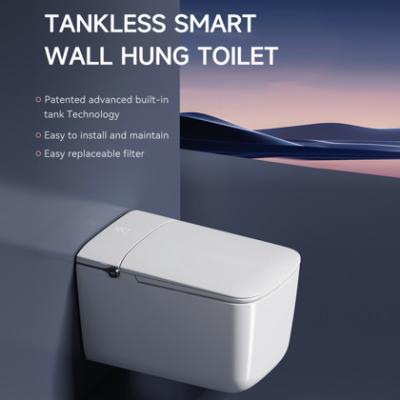 China Discover the Latest Bathroom Technology with Our Modern Intelligent Toilet for a High-Tech and Luxurious Experience for sale