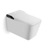 China Fashion Wall Hung Smart Toilet with Built-in Ceramic Water Tank For Project Building for sale