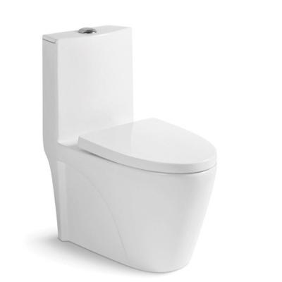 China White One Piece Ceramic Toilet Automatic Modern Cupc Certified For Home Or Hotel for sale