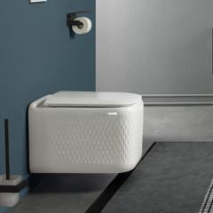 China Ceramic Sanitary Ware Wall Hung Toilet Elongated For Modern Bathroom for sale