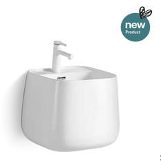 China Ceramic Wall Hung Above Counter Sink Bowl For Modern Bathrooms for sale