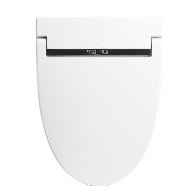 China UF PP Hinge Electric Bidet Toilet Seat Cover Soft Closing V Shaped for sale