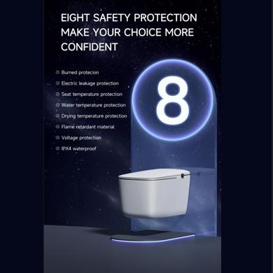 China Discover the Latest Bathroom Technology with Our Intelligent Toilet With Water Efficiency System for sale