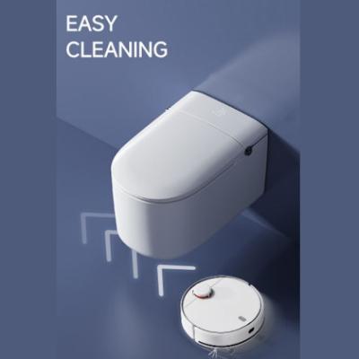 China Homes Smart Wall Hung Toilet Remote Control With Warm Water Bidet for sale